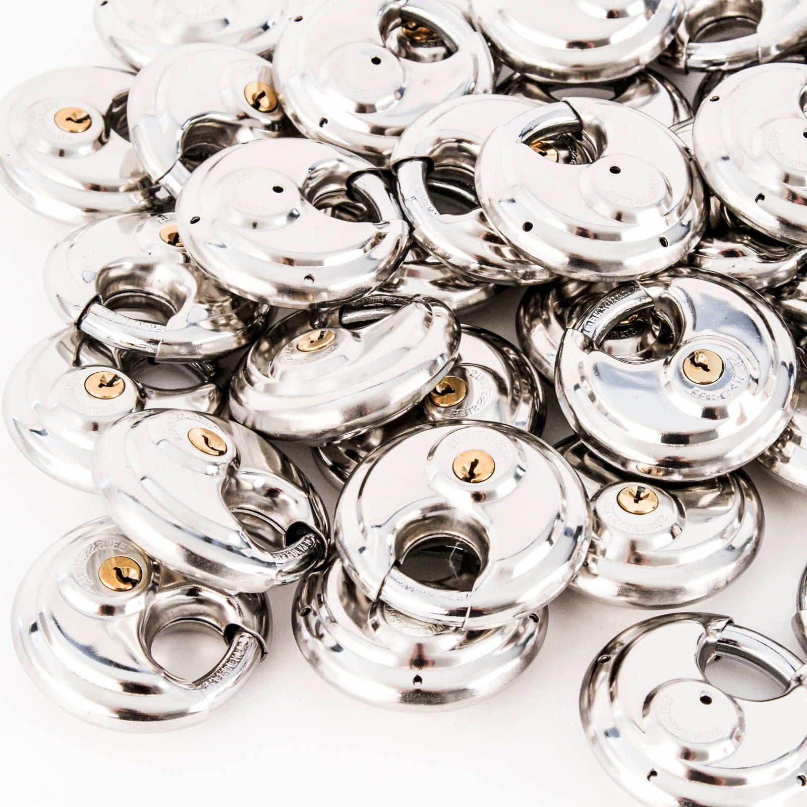 Red Hound Auto 50 Armor Disc Padlock Trailer Brass Cylinder Storage ...