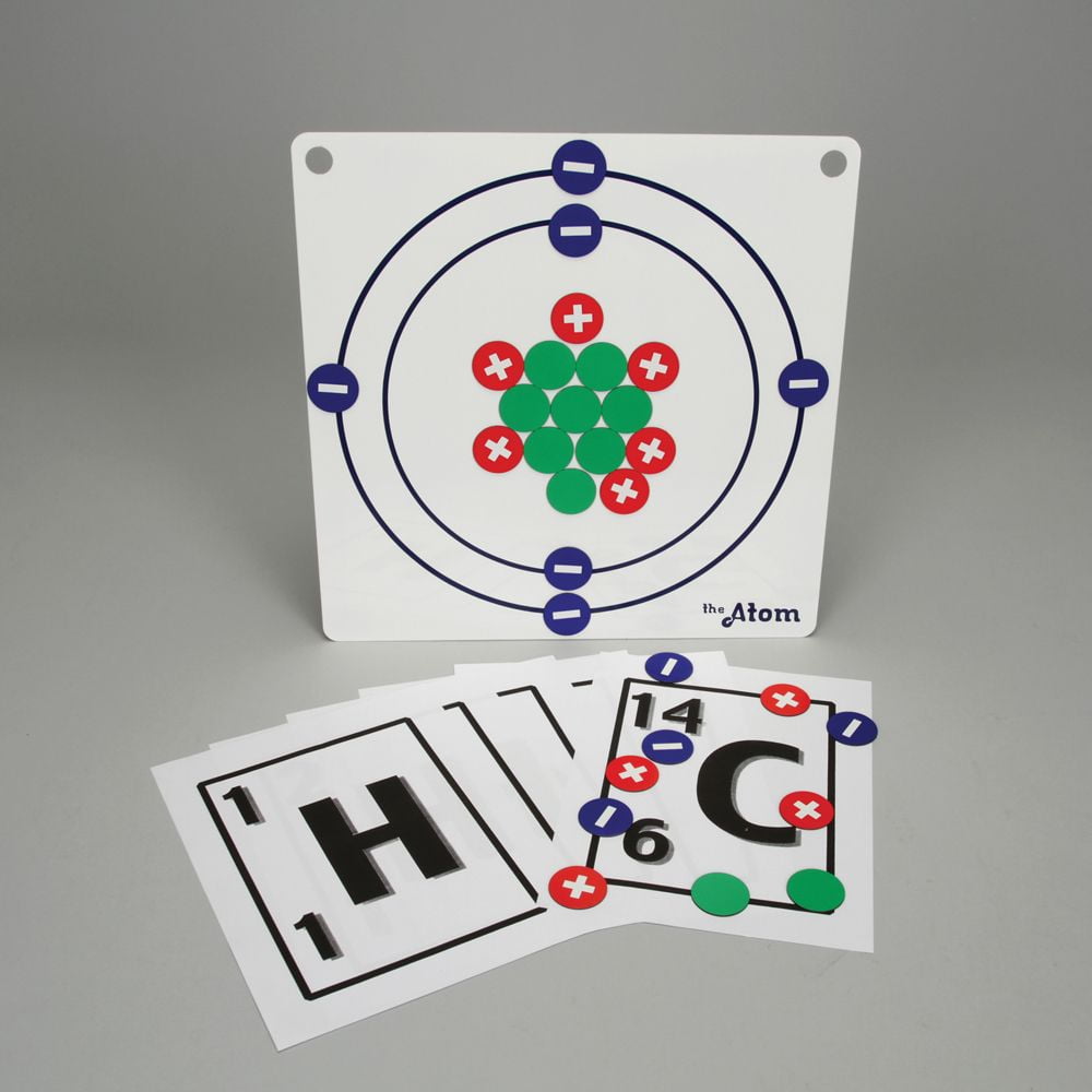 Magnetic Atom Model Set,Build Model Atoms On 16 X 16" White Board ...