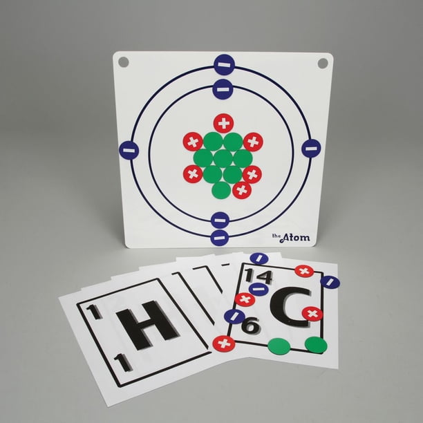 Magnetic Atom Model Set,Build Model Atoms On 16 X 16" White Board ...