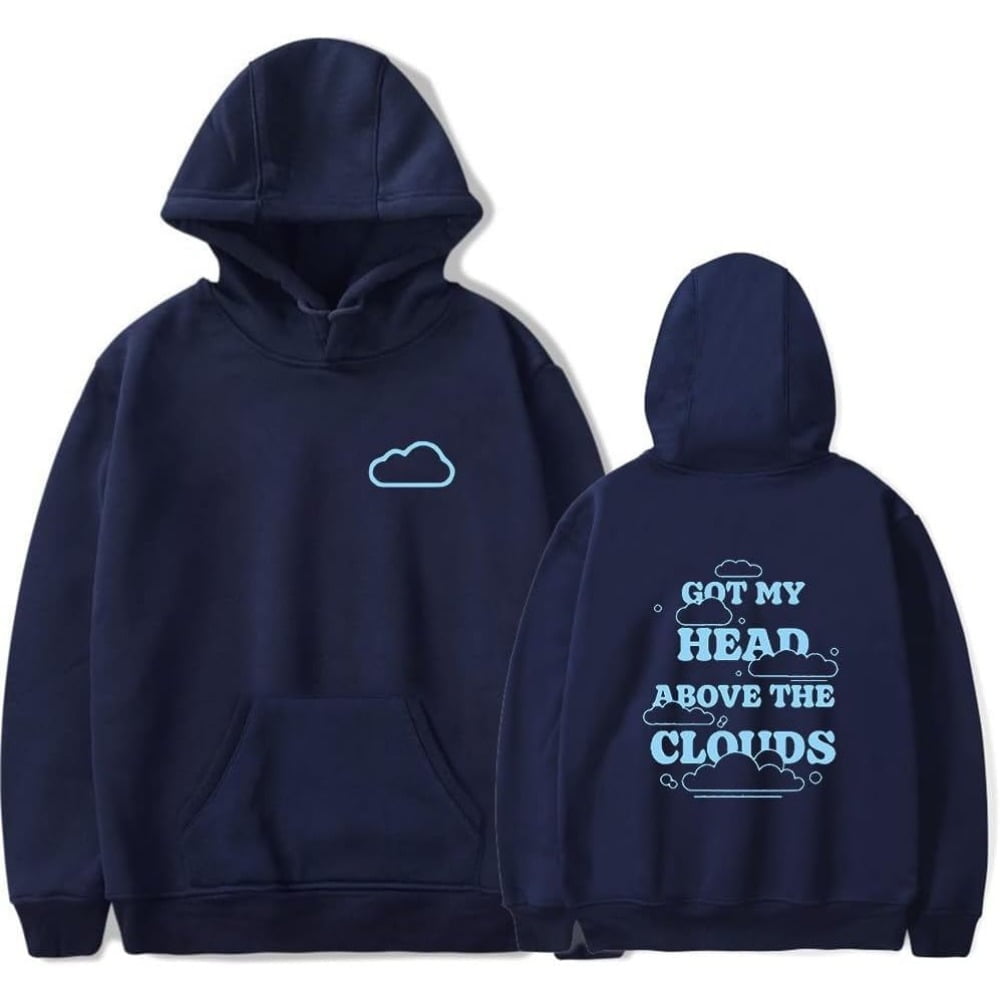 Click here for Xianqi Jvke Clouds Merch Hoodie Pockets Drawstring... prices