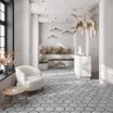 The Tile Project 12x24 Quartz Porcelain Beige Matte Tile (6x6 Sample ...