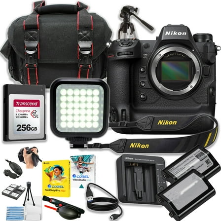 Nikon Z9 Full Frame FX Mirrorless Camera (Body Only) with 64GB x 2 ...