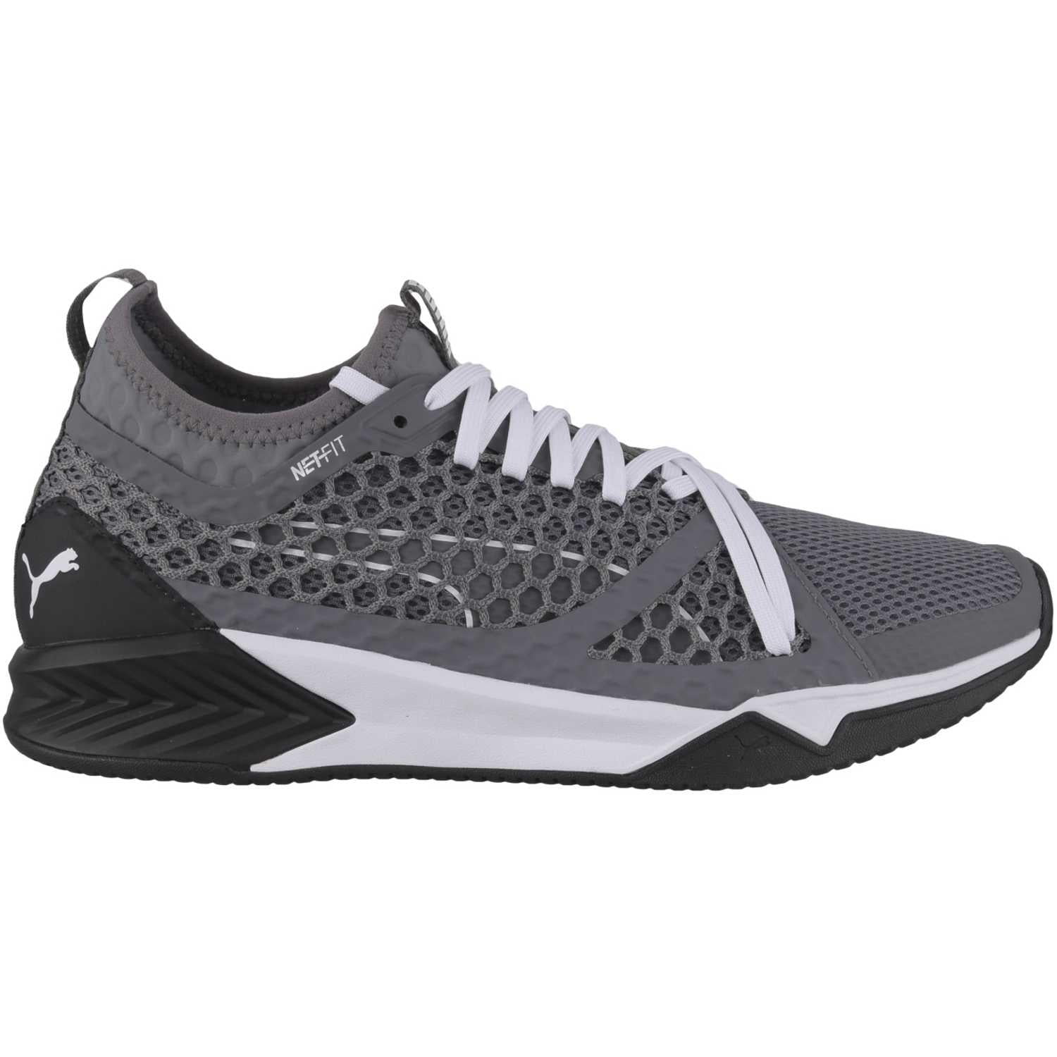 Tenis Puma Ignite XT Netfit para Hombre 190057-07 gris 25.5 Puma 190057 ...