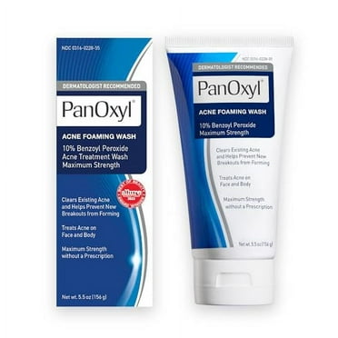 Perrigo Benzoyl Peroxide 10% Treat Acne Medication Wash, 5 Oz - Walmart.com