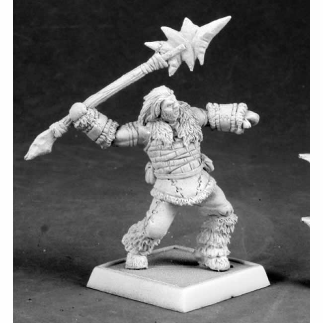 Role Playing Miniatures TTWG miniatures DnD Custom painted Orc Glaive ...
