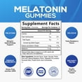 Nature's Nutrition Melatonin Sleep Gummies - Extra Strength 12mg, Vegan ...