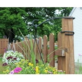 What D Hook Heavy Duty Hanging Plant Hook -for ACTUAL 4" Square Posts ...