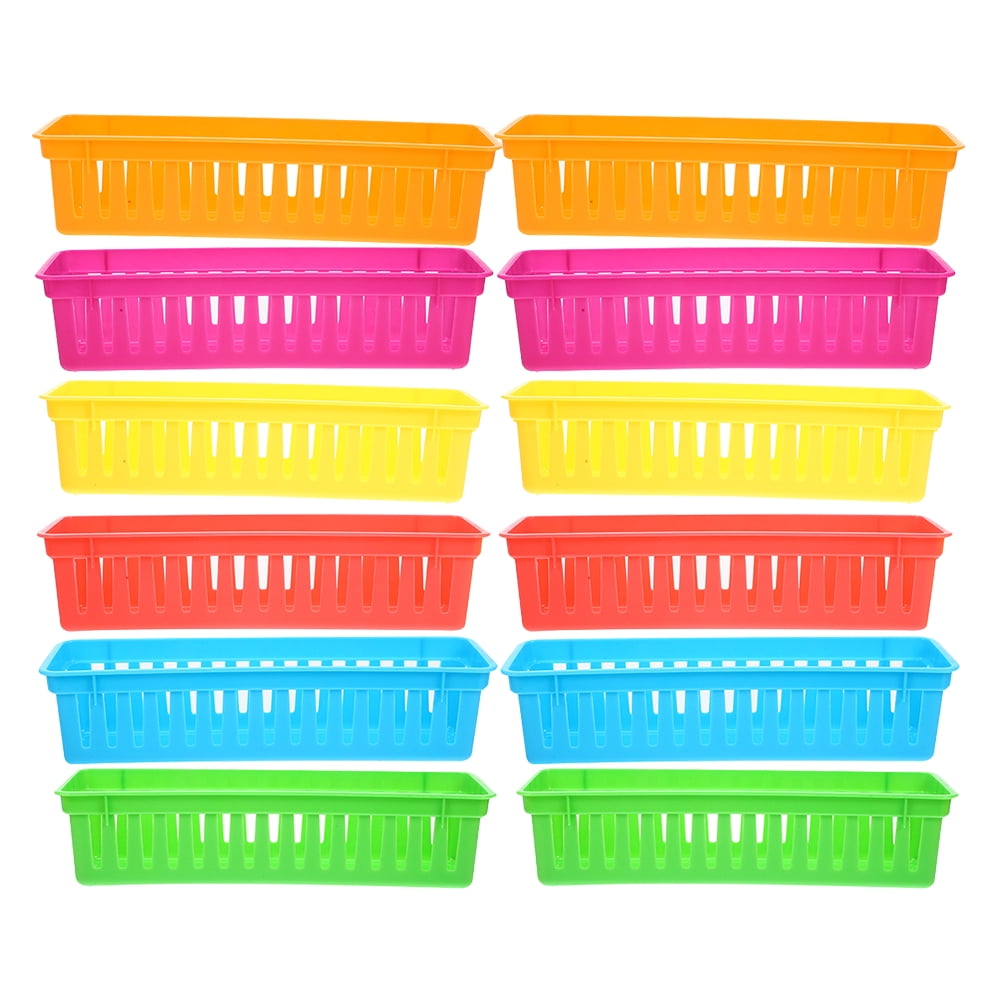 Click here for Alvinma 12pcs Colorful Plastic Pencil Baskets For... prices