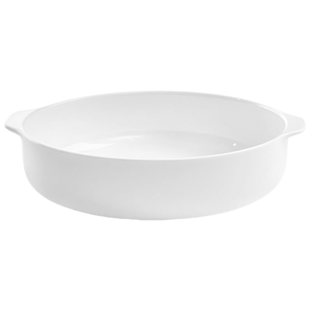 Shisuyan Ceramic Pie Pan Baking Dish with Double Handle Plate for ...