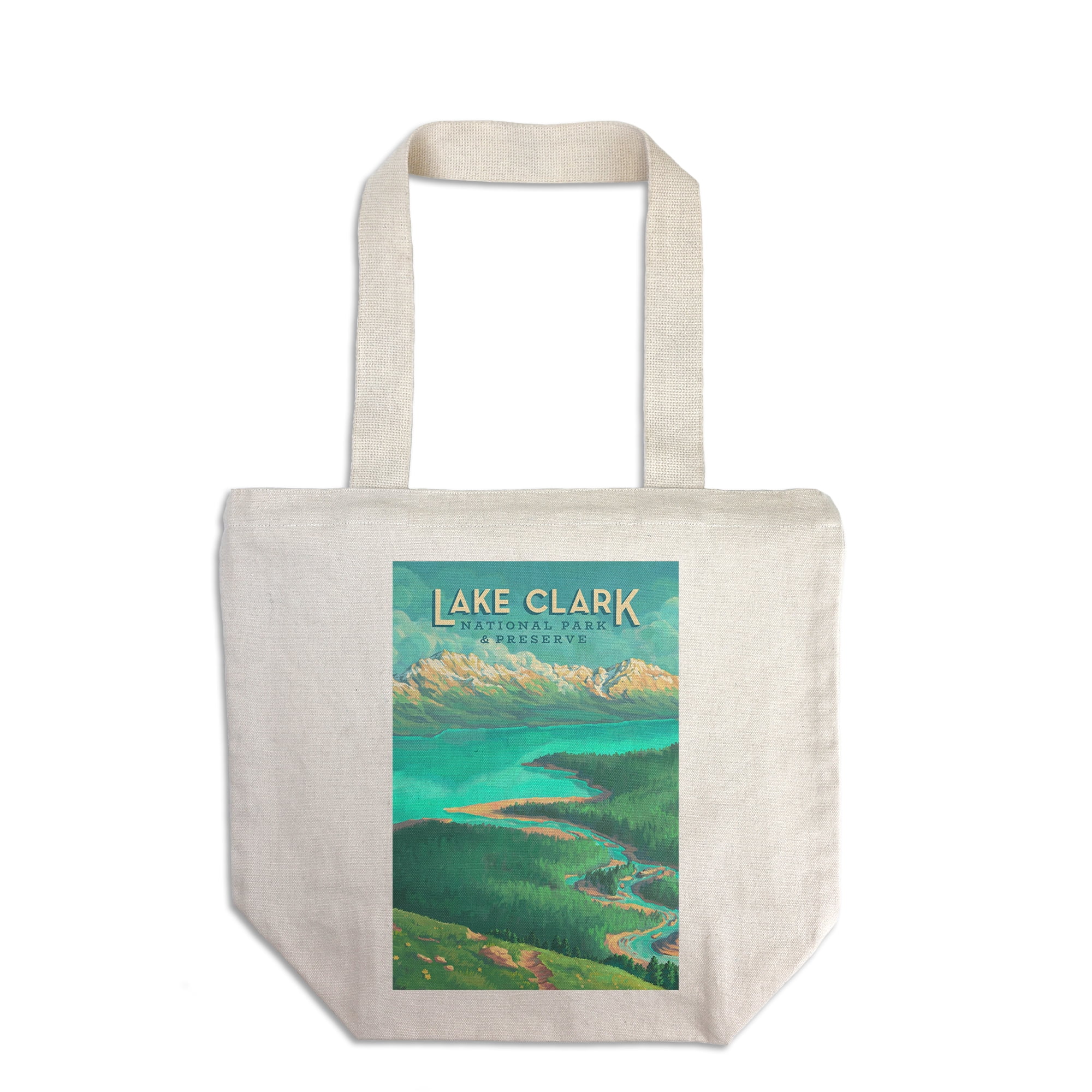 Lake Clark National Park and Preserve, Alaska, Oil Painting (100% ...