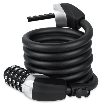 Bike Lock Cable Bicycle Lock - Cycle Lock High Security Combination ...