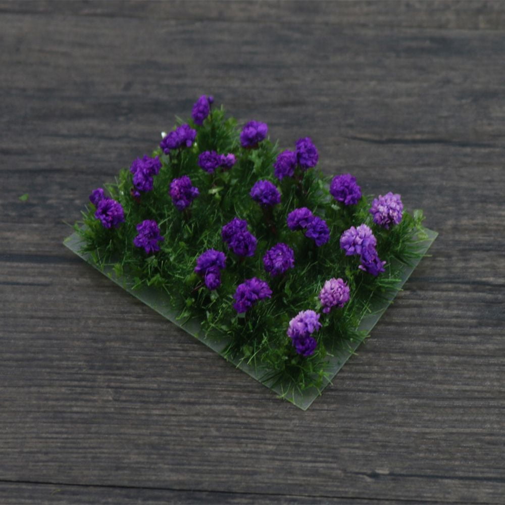 DIY Miniature Artificial Grass Scenery Model Landscape Dollhouse Plant ...