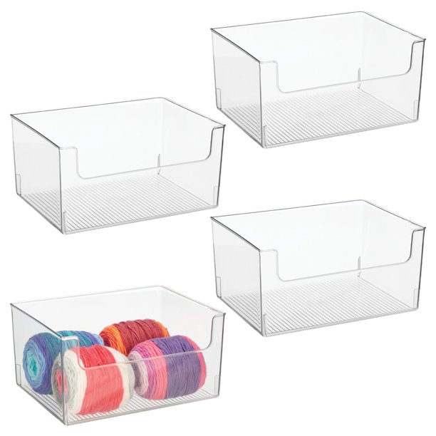 Storage Bins Open Front