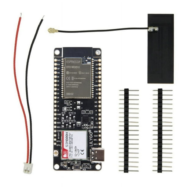T-Call V1.4 ESP32 WI-FI+BT+BLE MóDulo MCU Antena GPRS ESP32-WROVER-B SImmóDulo Ranura para ...