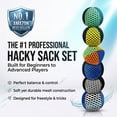 6PCS Juggling Balls Footbag Set, Professional Hacky Sacks for Beginners ...