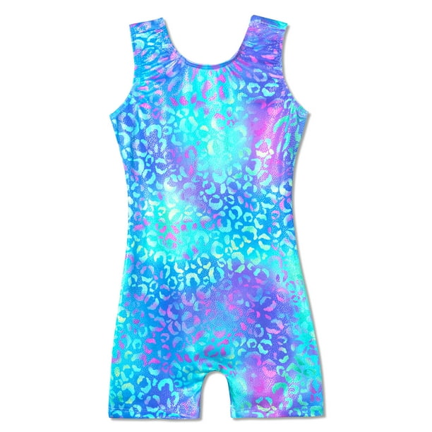 Girls Gymnastics Leotards Size 2t 3t Sparkle Green Unitards Dance ...