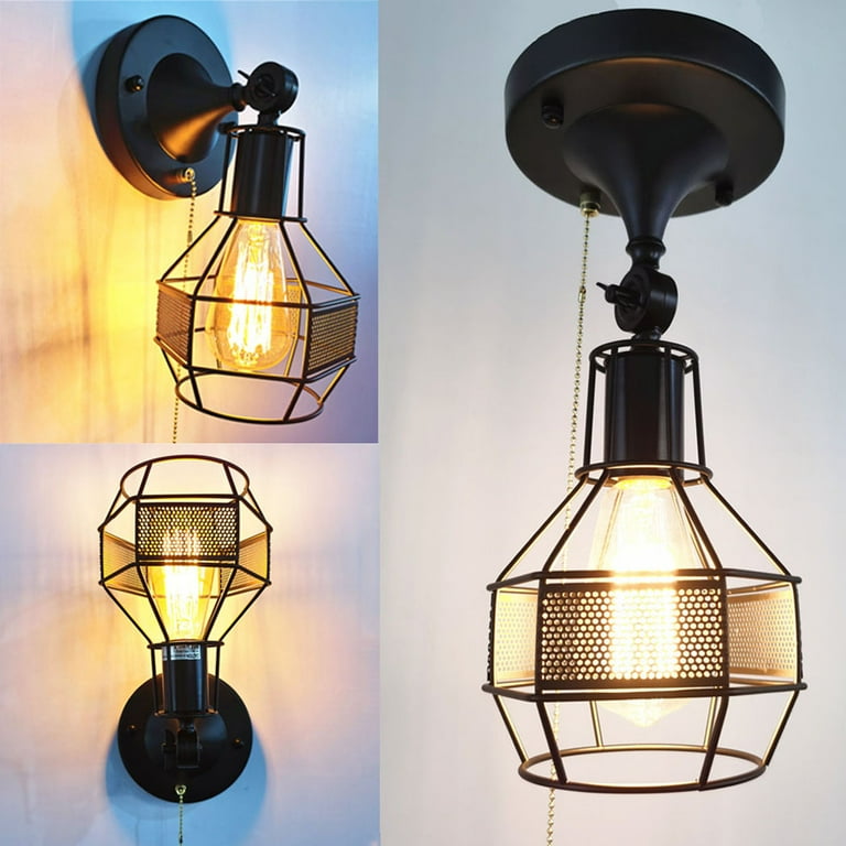 Small Ceiling Light Fixtures With Pull Chain | Shelly Lighting