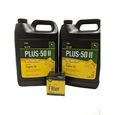 John Deere OEM Lawn Mower Easy Oil Change Conversion Kit - Maintenance ...