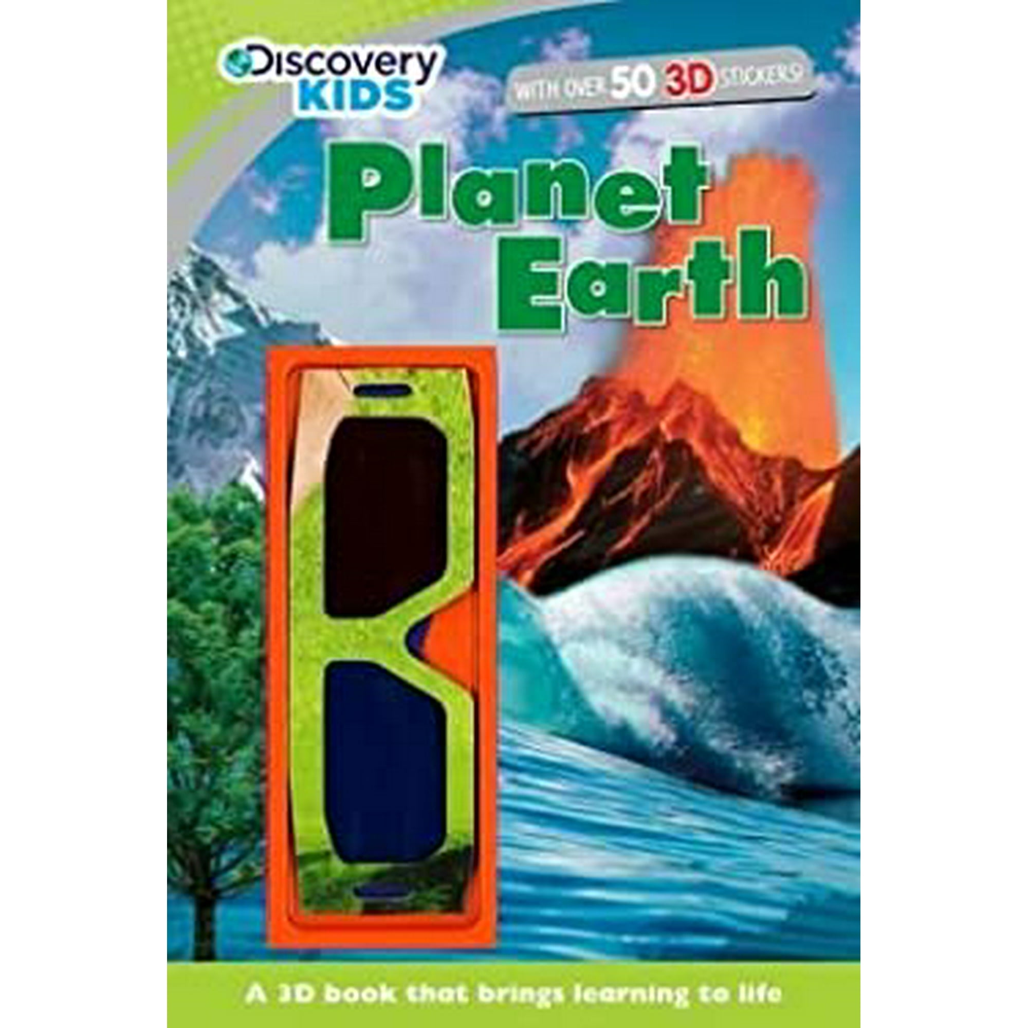 Planet Earth 3d Book