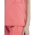 Scrubstar Women's Premium Rayon Mock Wrap Scrub Top - Walmart.com