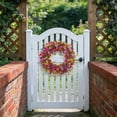 Artificial Flowers Garland Ivy 4 Pack 5.9 Ft A-mixed Color Home Garden ...