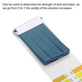 Uxcell pH0.5 to pH5 Test Strips 160 Litmus Indicator Paper Alkaline ...