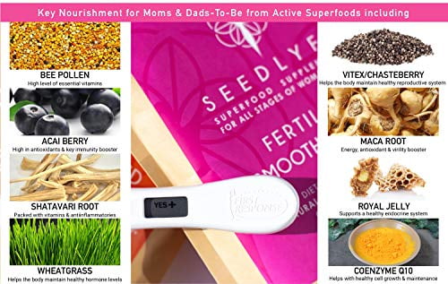 Buy Seedlyfe Fertility Supplement for Women & Men - Fertility Smoothie ...