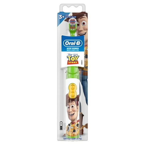 Oral-B Kid's Battery Toothbrush Featuring Disney & Pixar's Toy Story ...