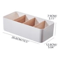 Beforeyayn Desktop Storage Box Bamboo Wood Cosmetic Storage Basket ...