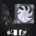 9025 Desktop Fan 90mm ARGB LED Lighting Computer Case Fan With Control ...