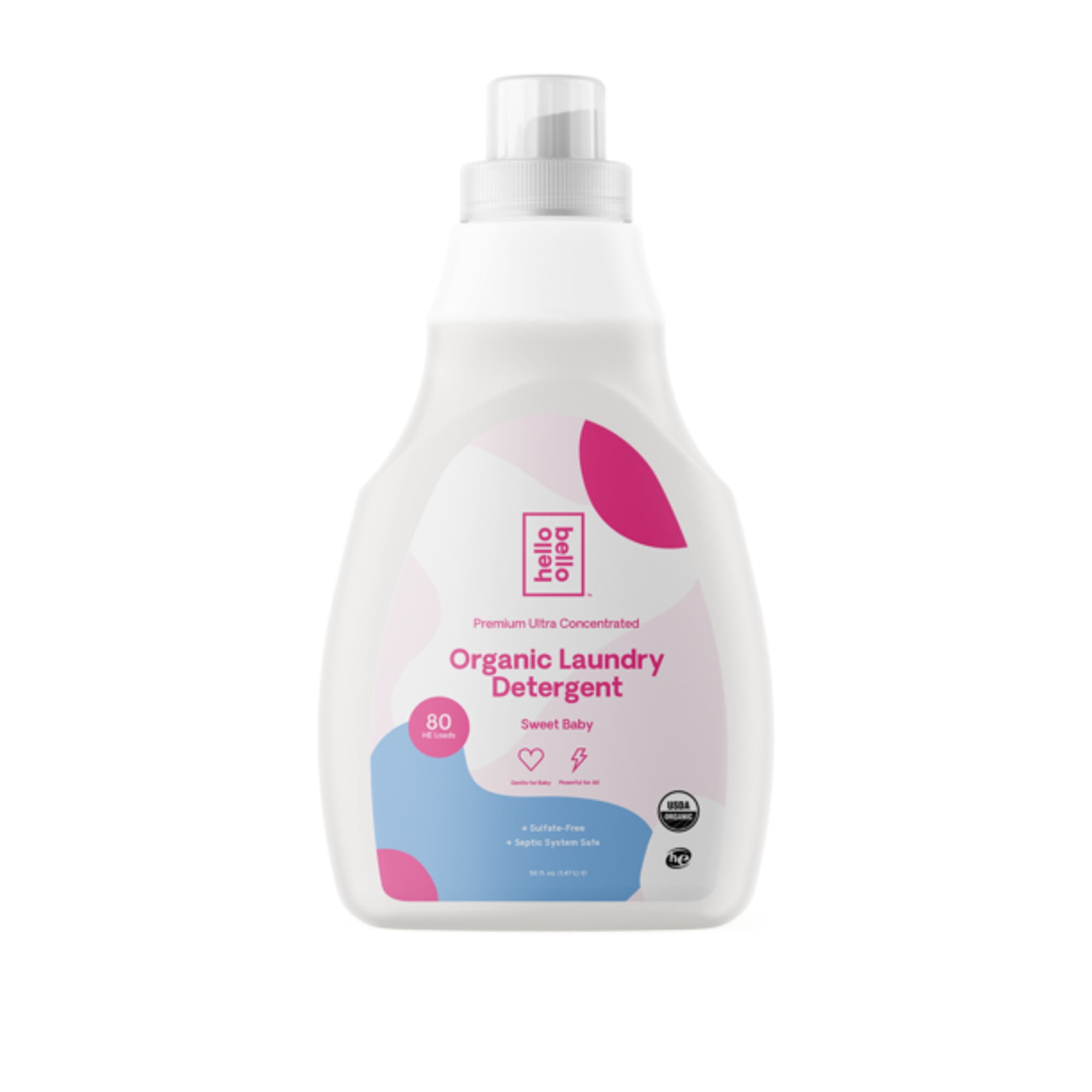 Concentrated Liquid Laundry Detergent, Sweet Baby, 50 oz - Walmart.com