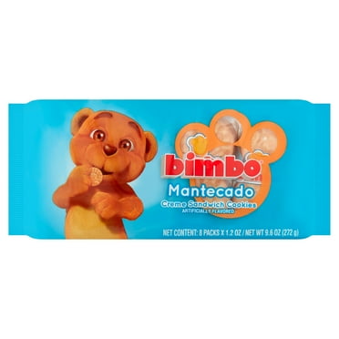 Bimbo Individually Wrapped Vanilla Crème Sandwich Cookies, Bakery Fresh ...