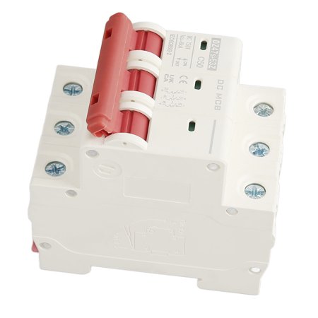 PV Circuit Breaker, Auxiliary Arc Extinguishing 6000A Breaking Capacity Professional 2P 50A ...
