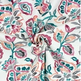 Better Homes & Gardens 100% Cotton Watercolor Jacobean Multi, 2 Yard ...