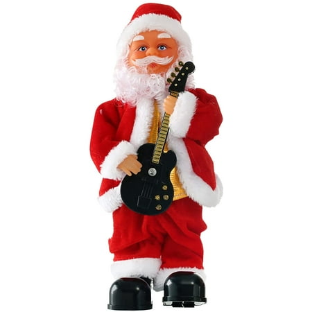 Electric Santa Claus Musical Doll Dancing Singing Santa Toy Playing ...