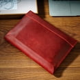 PU Leather File Folders Wallet Leather Document Holder File Organizers ...