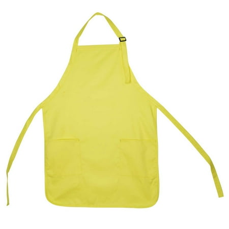 DALIX Apron Commercial Restaurant Home Bib Spun Poly Cotton Kitchen ...