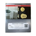 Defiant Brandywine Polished Brass Single Cylinder Keyed Entry Project ...