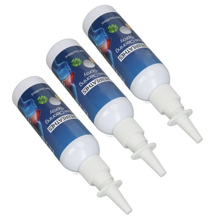 Fast 3pcs Nasal Spray For Congestion Reduced Itching Ginger Extract ...