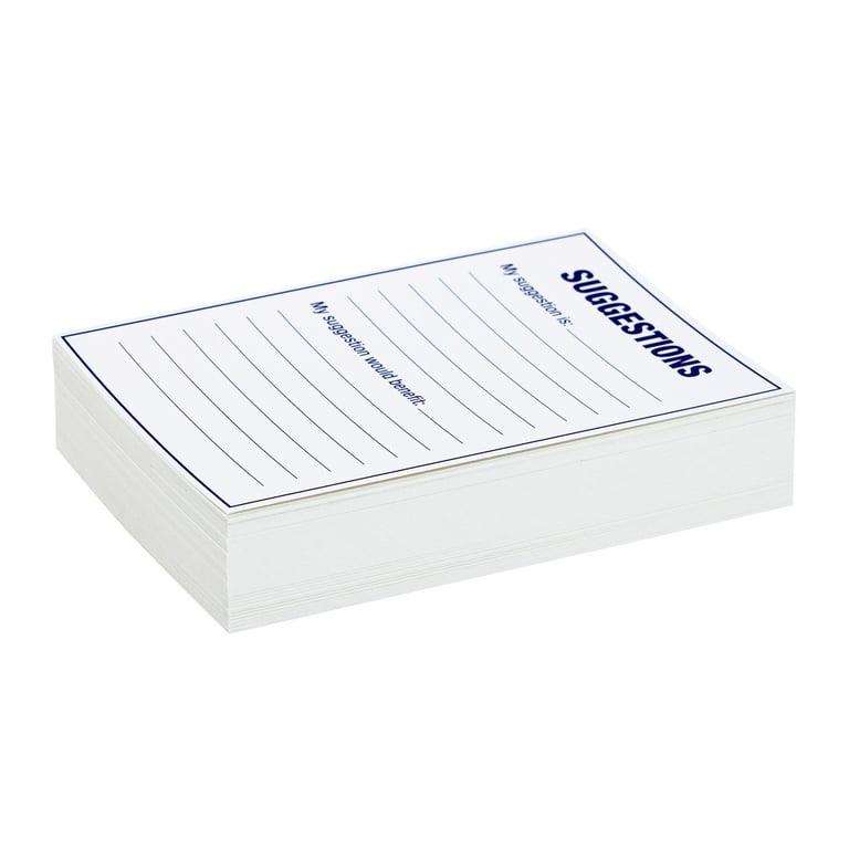 Printable Suggestion Box Template