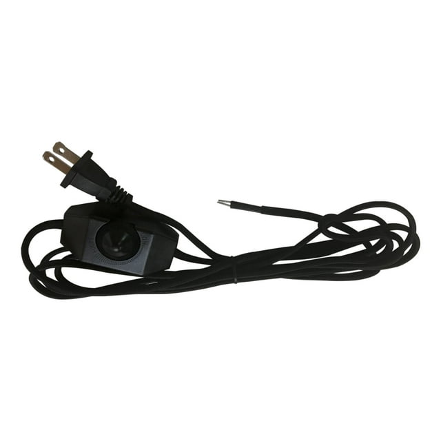 Royal Designs, Inc. Lamp Cord Molded Plug with Rotary Dimmer Switch ...