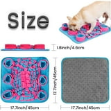 WOOZAPET Snuffle Mat for Dogs Pink and Blue - Walmart.com