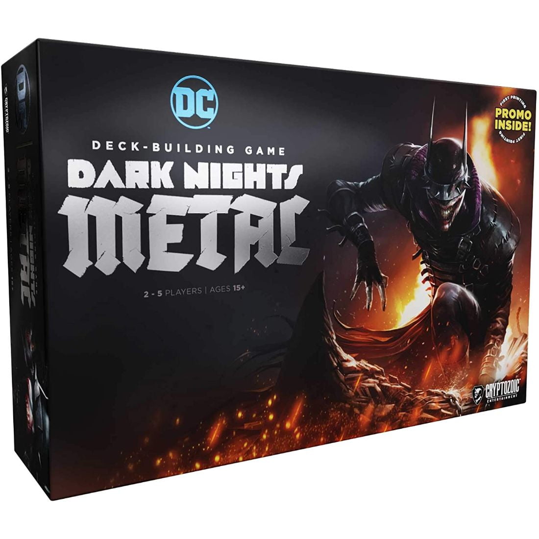 DC Deck Building Game - Dark Nights Metal - Defeat The Batman Who ...