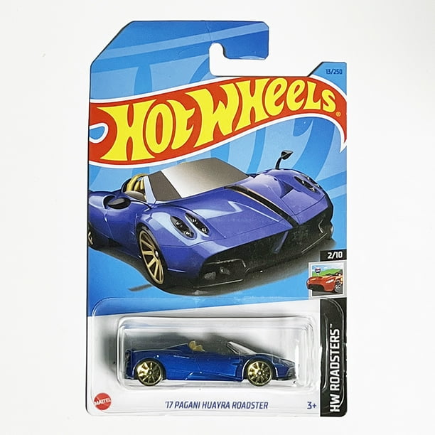 Hot Wheels 2023 17 Pagani Huayra Roadster (Blue) HW Roadsters - Walmart.com
