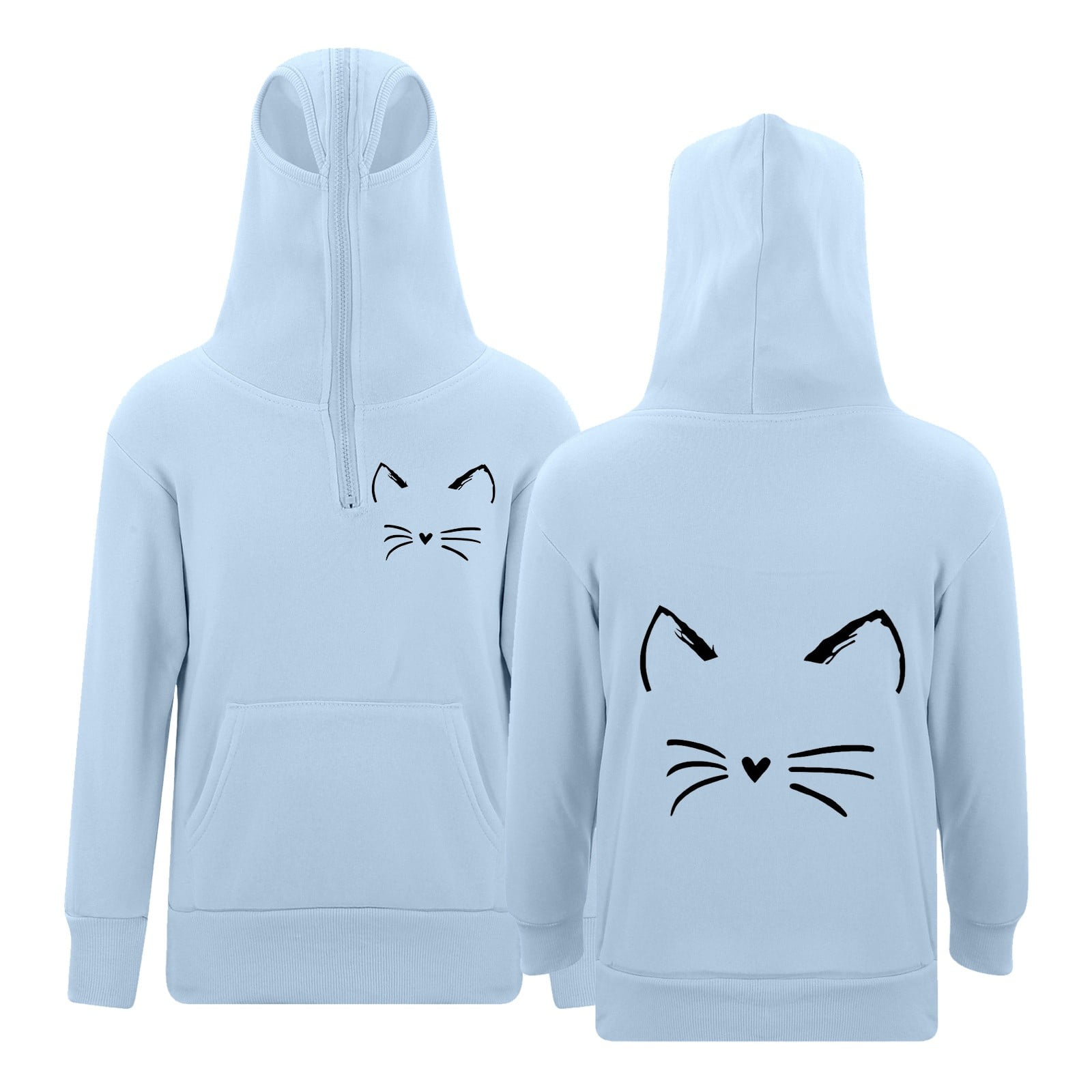 Click here for Tzewgl Big Girls Hoodies Sweatshirts Print Long Sl... prices