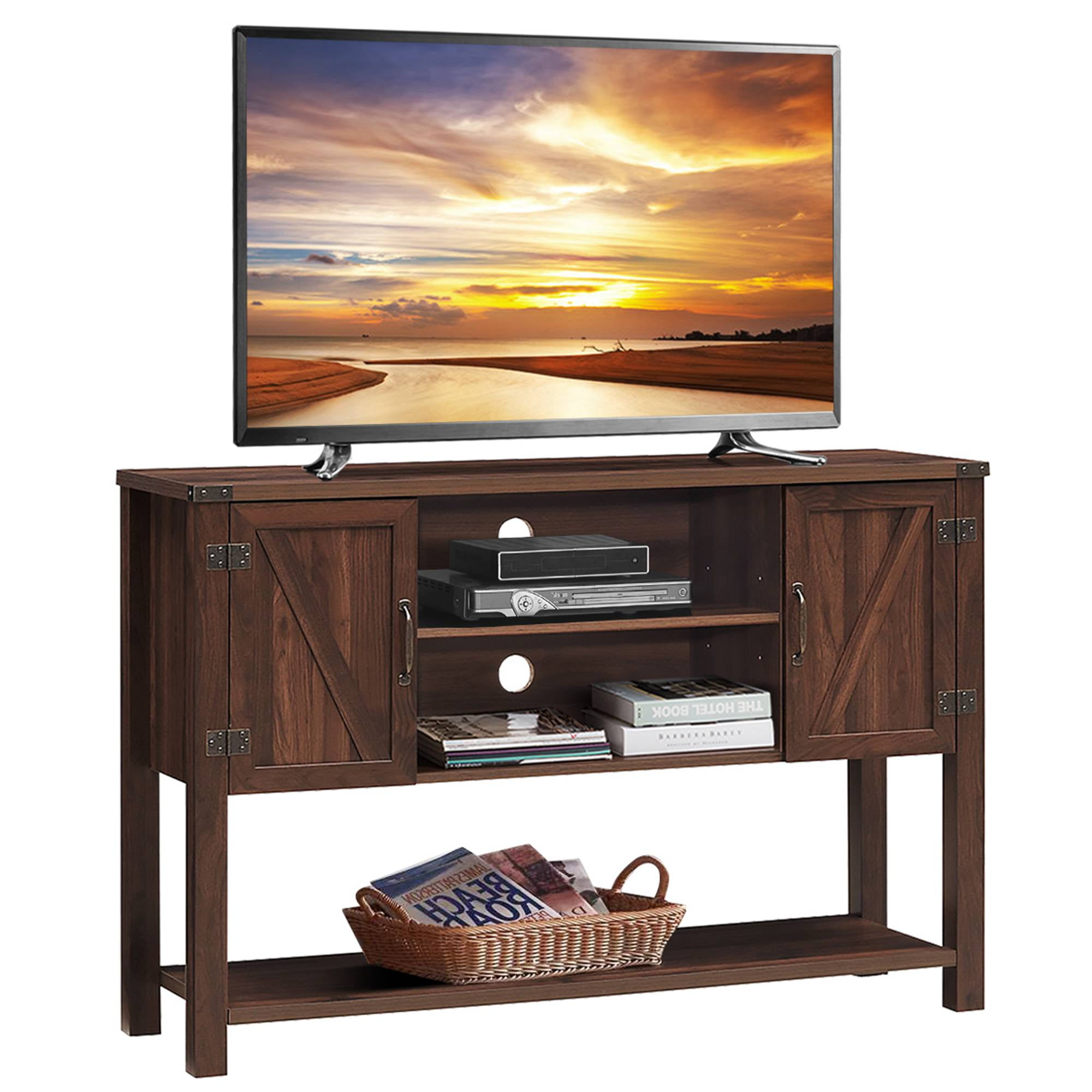 Click here for Costway Barn Door Tv Stand Console Sideboard Buffe... prices
