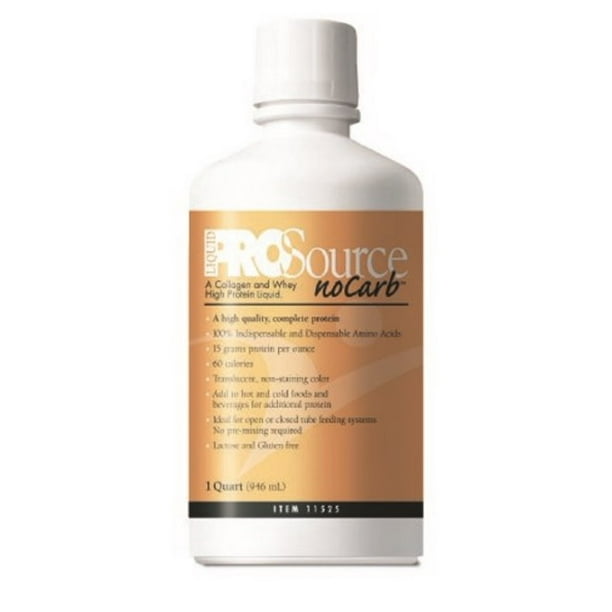 Prosource No Carb Liquid Protein 32oz - Case of 4 - Model 11525 ...