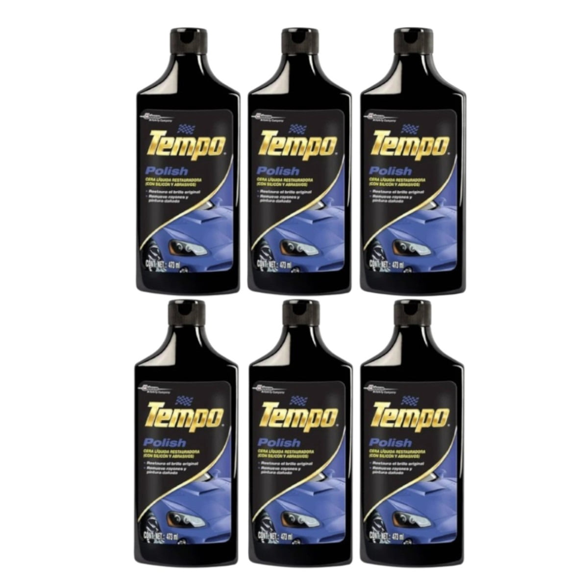 Cera Líquida restauradora Polish Tempo 473ml kit 6 piezas | Walmart en ...