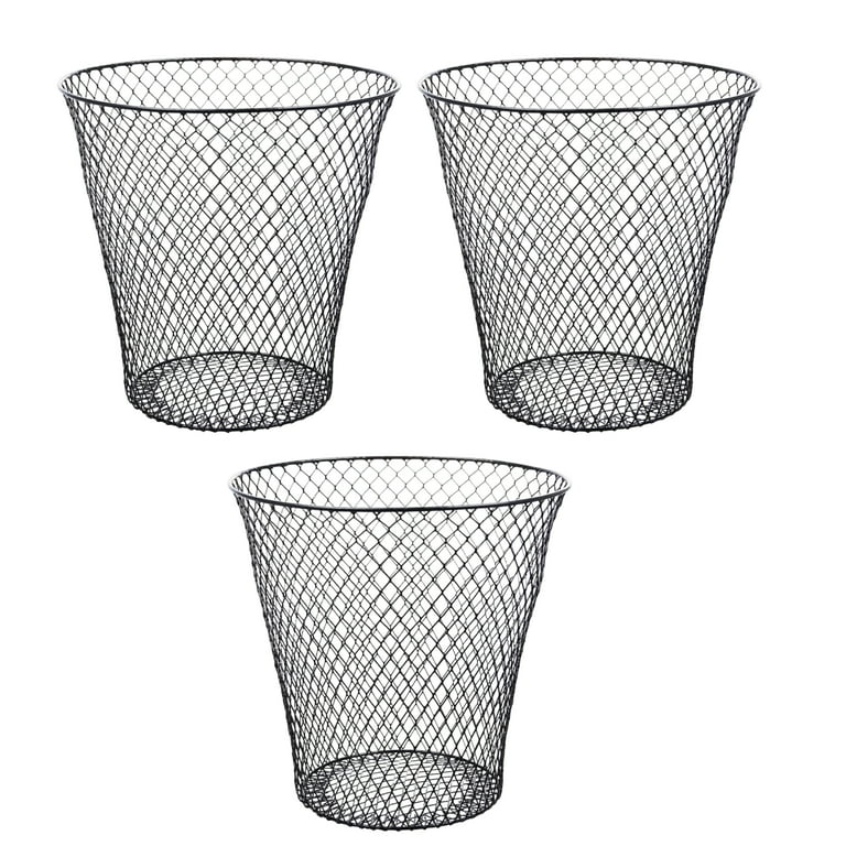 Metal Wire Trash Can