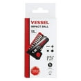 Vessel Tools IB11P02U IMPACT BALL Torsion Bit Set in POP-UP Case, 11 Pc ...